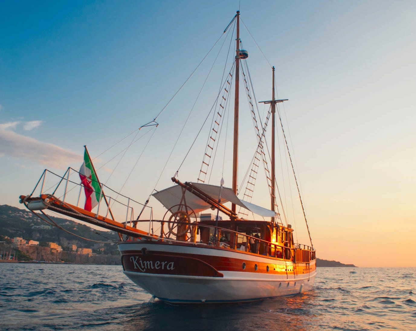 Imbarcazione a vela 22,50 metri visibile in Liguria Goletta - Adria Ship